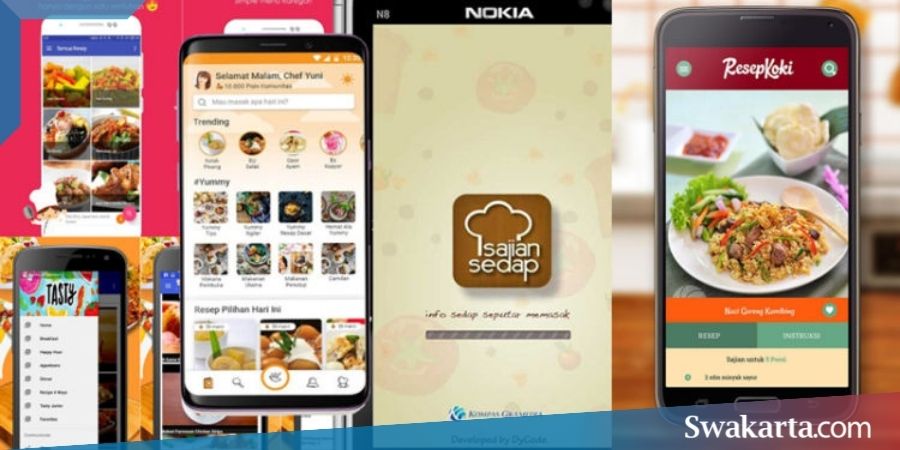 5 Rekomendasi Aplikasi Resep Makanan Untuk Android Terbaik 5 Rekomendasi Aplikasi Resep Makanan Untuk Android Terbaik
